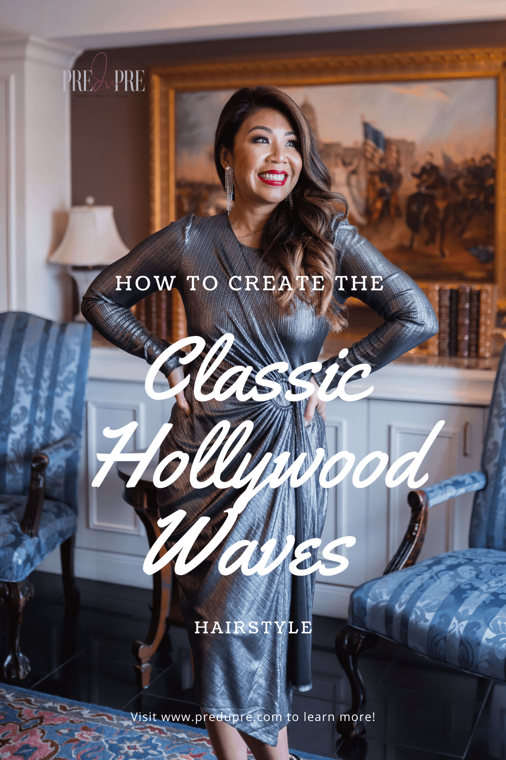 How to Create the Classic Hollywood Waves Hairstyle - predupre